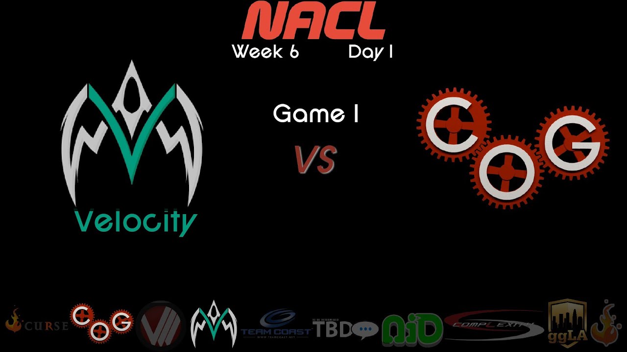 NACL Velocity vs Cognitive, Week 6 Day 1 Game 1 - YouTube