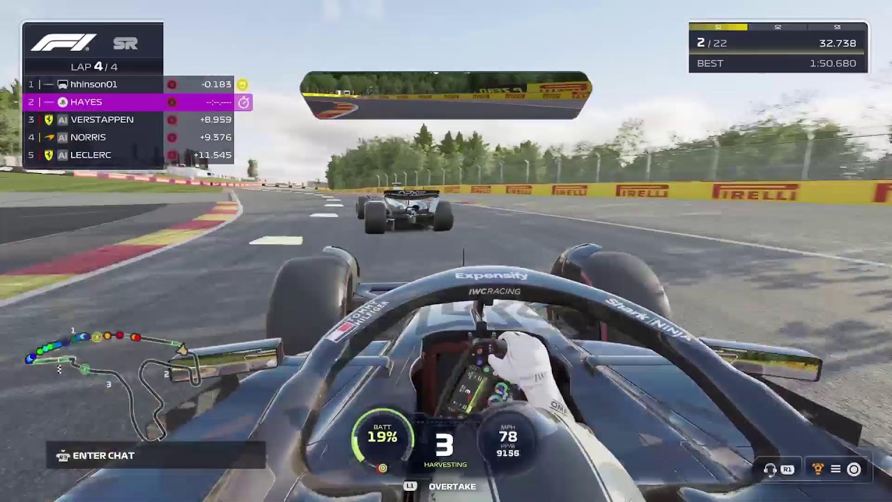 #f125 APXGP team Sonny Hayes 2 player career Season 2 Round 8 - YouTube