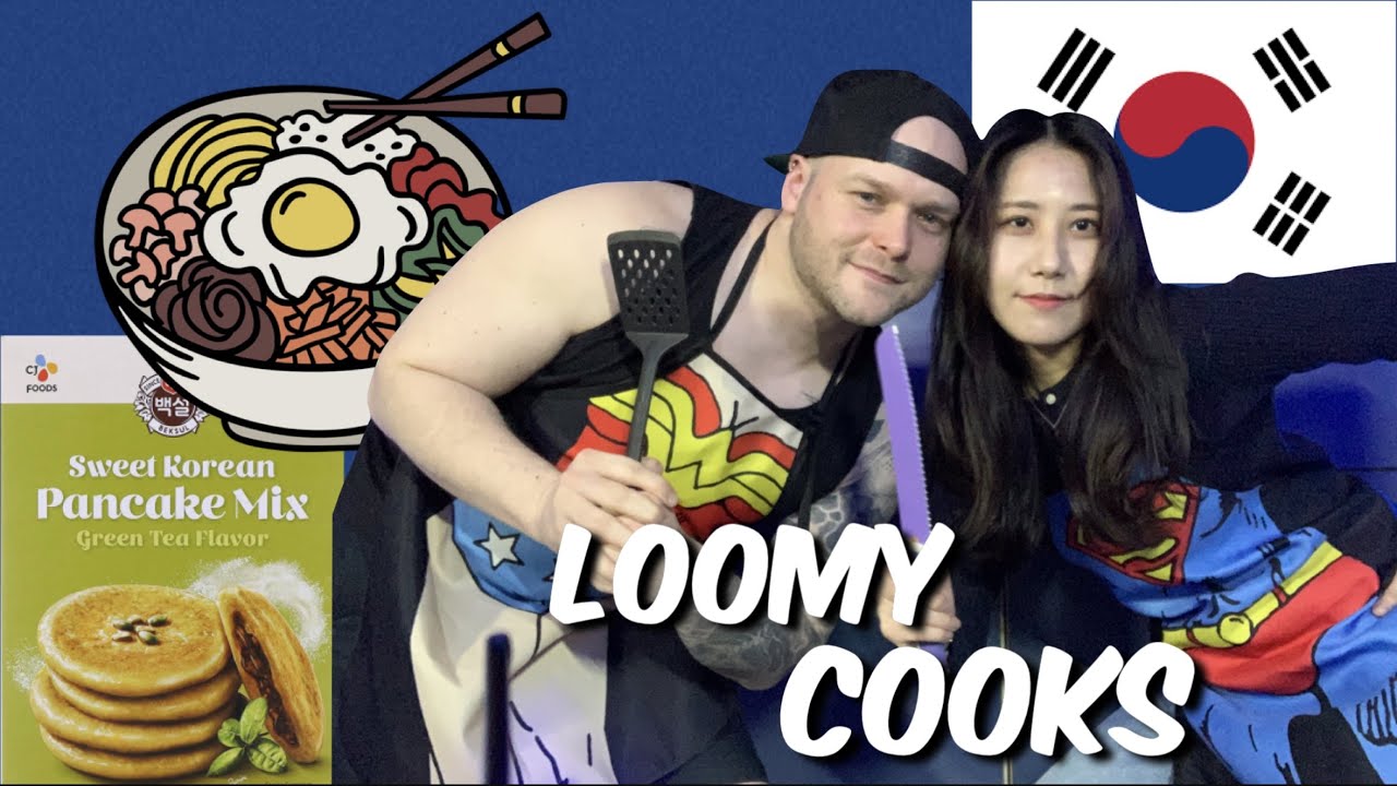 German guy cooks korean food - YouTube