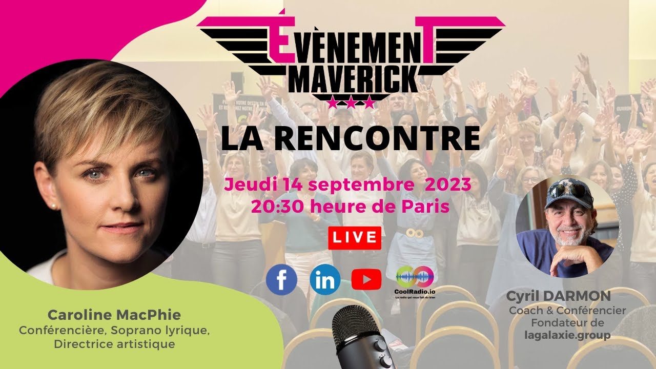 Les rencontres de l'Événement Maverick / Caroline MacPhie - YouTube