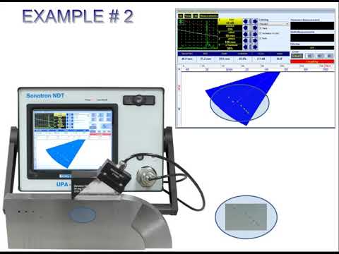 ISONIC 2009: Pure S-Scan, TFM Image, EquPAS S-Scan from the Same Probe ...