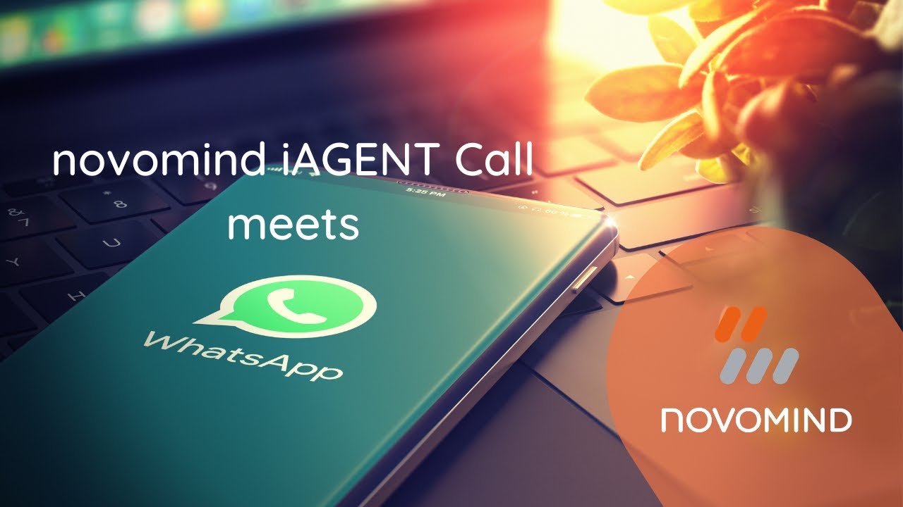 novomind iAGENT - Transfer of a call from a voice queue to WhatsApp ...