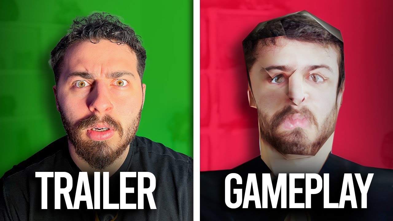 We made a FAKE Game Trailer: Exposing Video Game Hype - YouTube