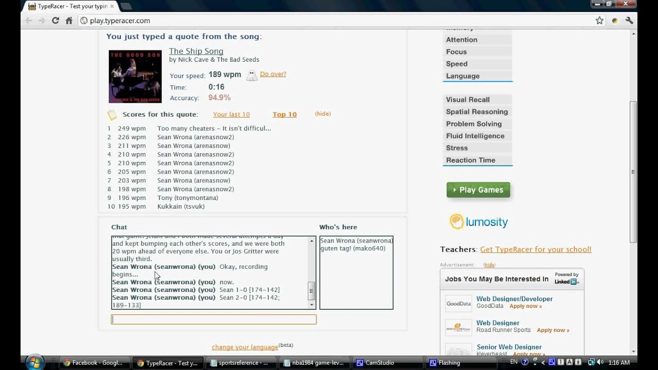 Sean Wrona vs. Alan (mako640) - YouTube