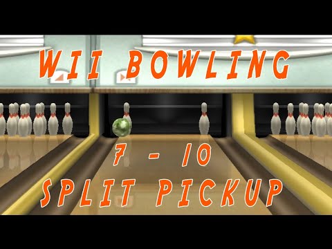 Wii Bowling: 7-10 Split Pickup - YouTube
