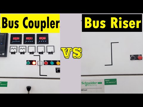 Bus Coupler & Bus Riser & Bus bar الفرق بين - YouTube