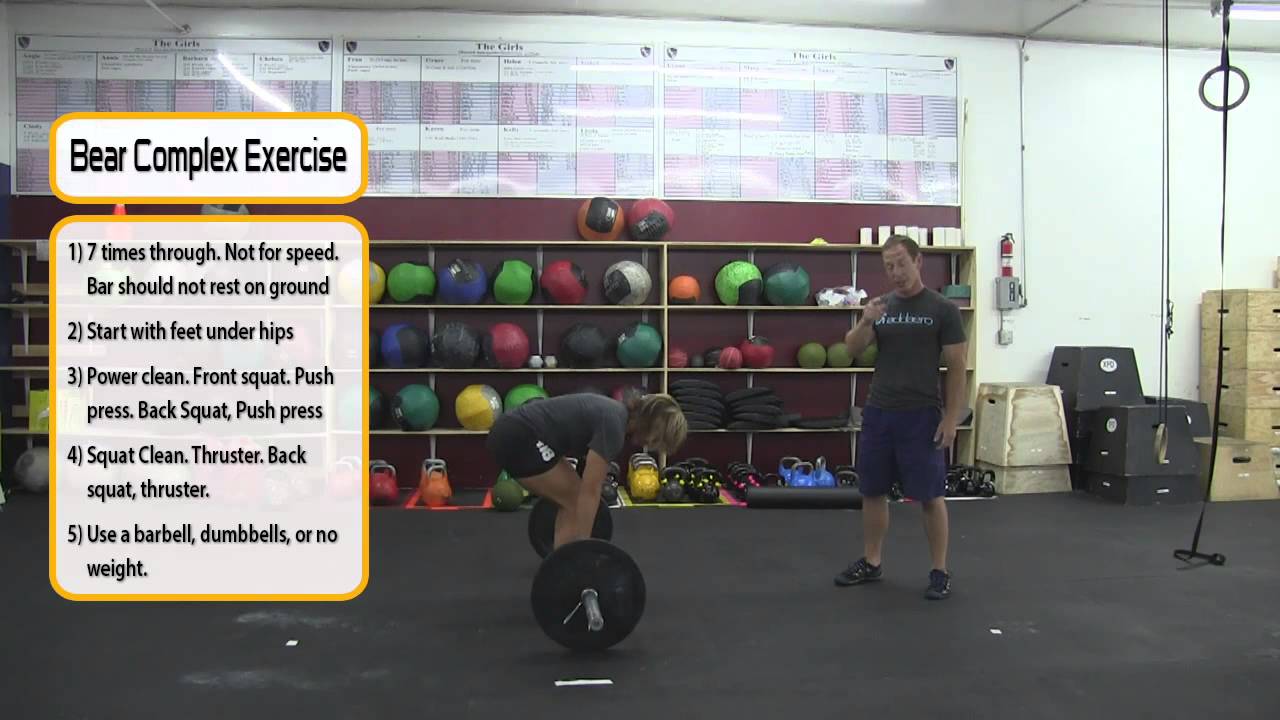 The Bear Complex Basics CrossFit Denver - YouTube