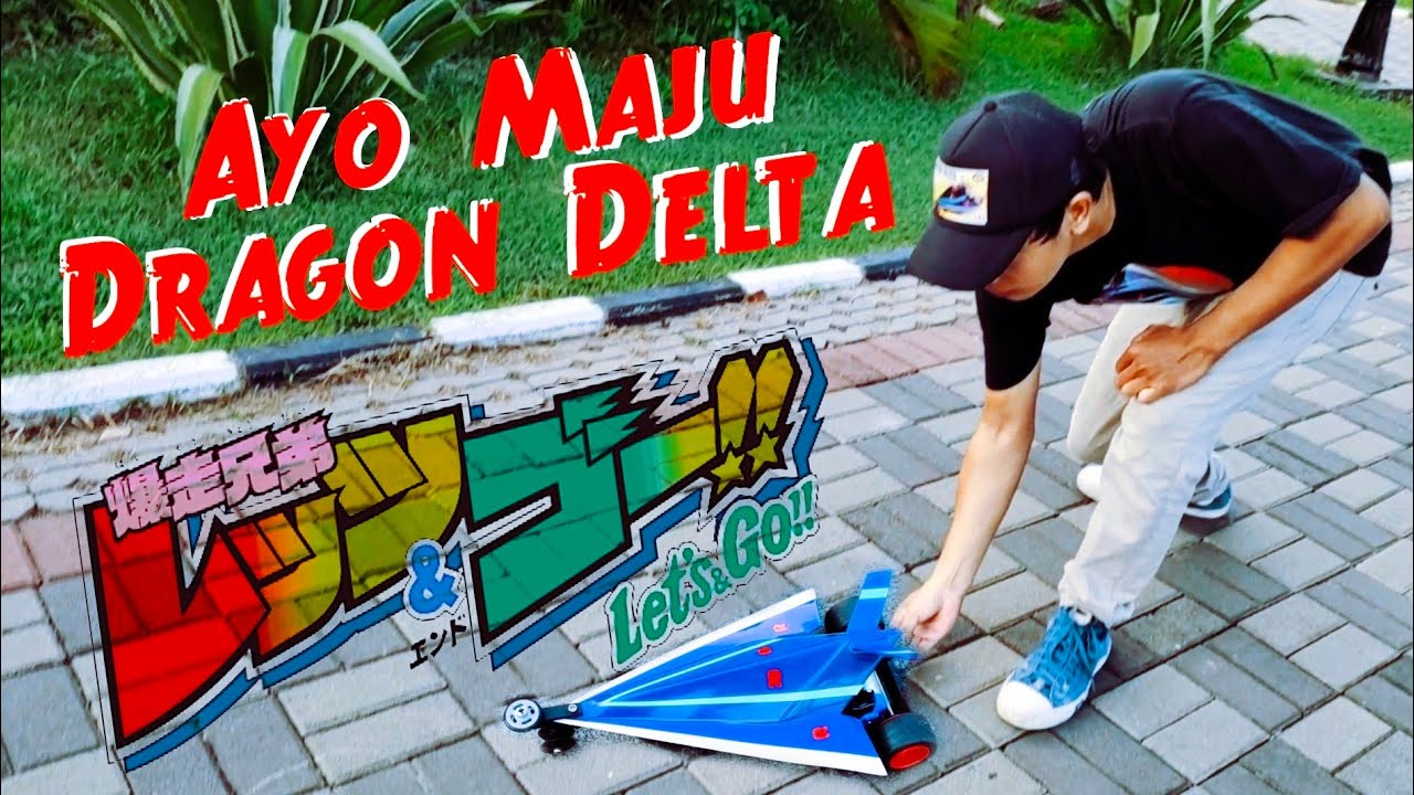RUN With TAMIYA DRAGON DELTA REAL 🇮🇩 - YouTube