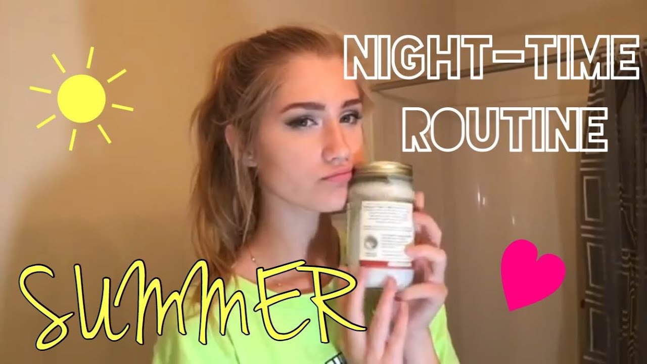 || SUMMER || Night Routine || 2016 || - YouTube