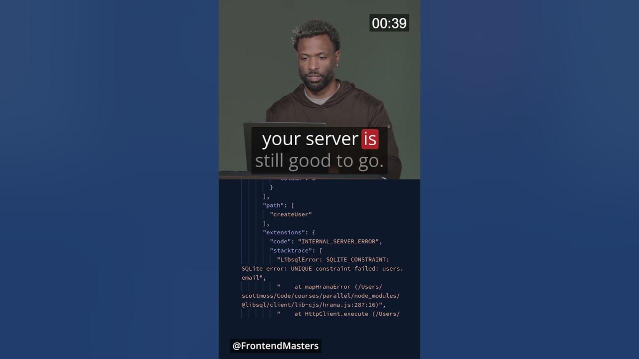 How GraphQL manages errors: Context over status codes - YouTube