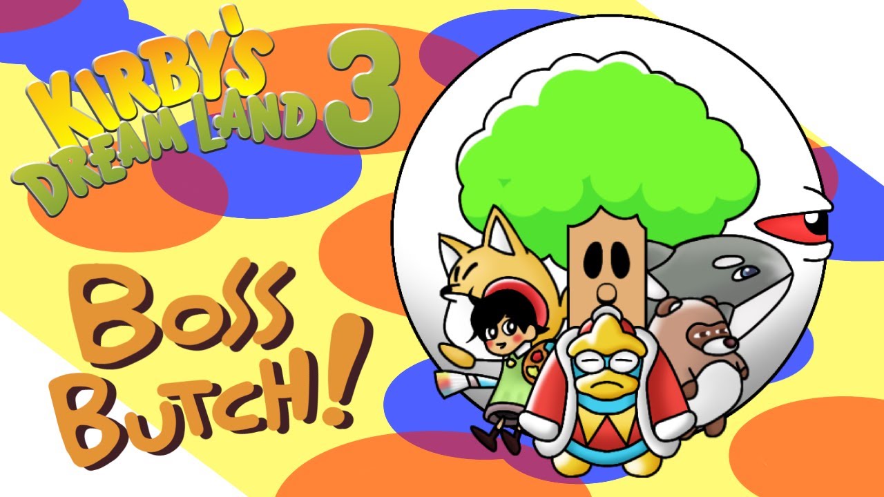 Alle Bosse in Boss Butch und 100%! | Kirby's Dreamland 3 (8/ENDE) - YouTube
