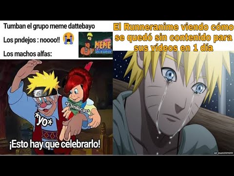 MEMES DEL CIERRE DE MEME DATTEBAYO | Memes random #58 | Memes de Naruto ...