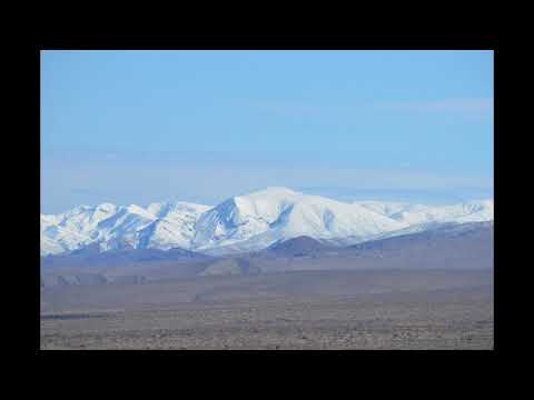 Snow in the Mountains Surrounding Barstow, CA Dec 2019 - YouTube