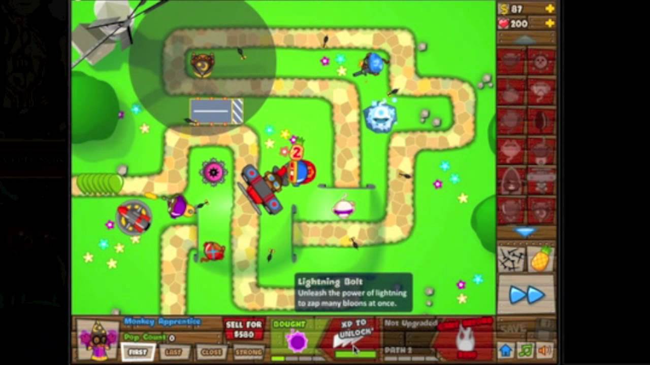 Bloons tower defence 5 let's play: Part 3|Super monkey is in the house ...
