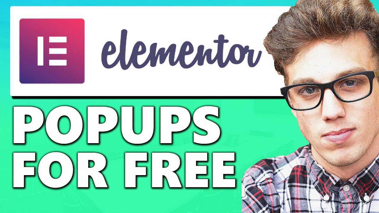 Create FREE Popups without Elementor Pro | Elementor Tutorial - YouTube