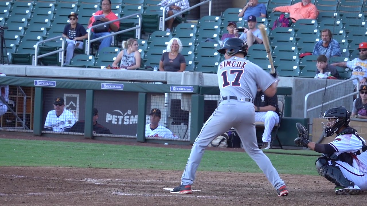 A.J. Simcox, Detroit Tigers INF Prospect (2017 Arizona Fall League ...