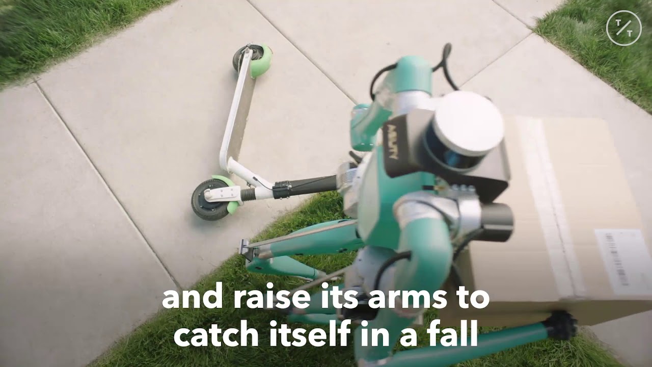 Headless robot in driverless car is Ford's solution for package ...