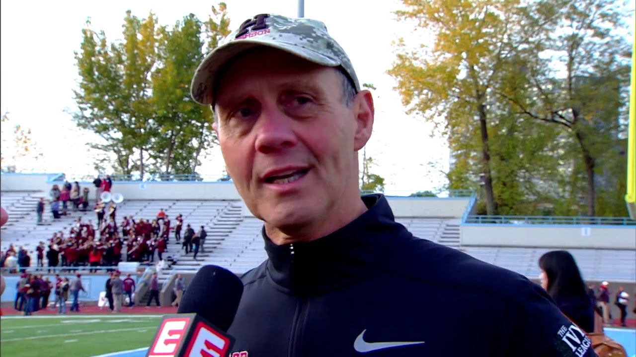 Postgame Interview with Harvard Head Coach Tim Murphy - YouTube