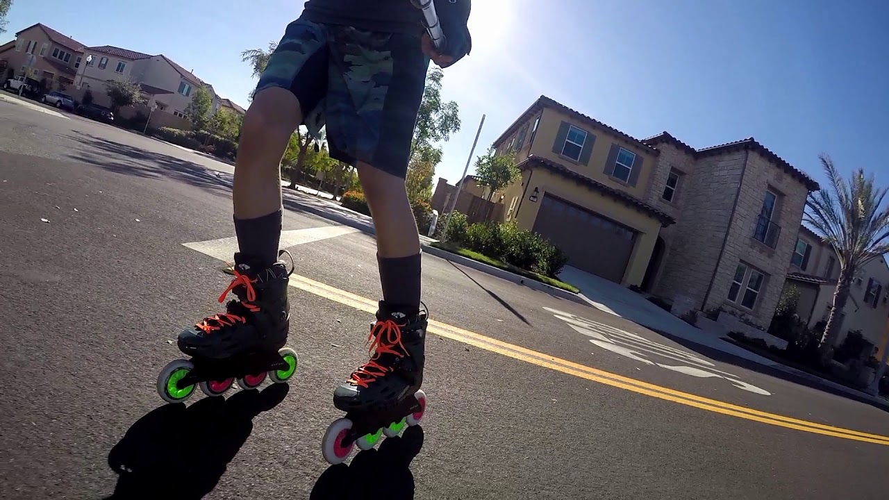 Suburban Flow 1 - Inline Skating - YouTube