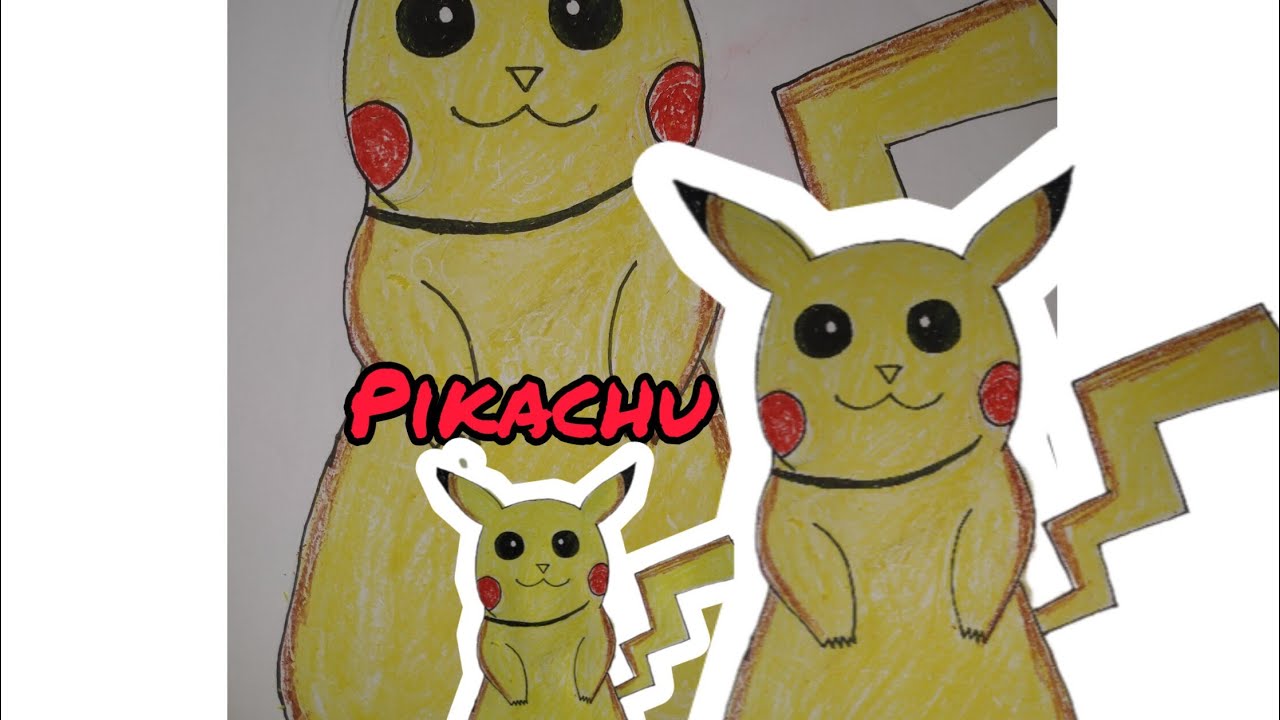 Pikachu drawing easy//Drawing//Art//Simple Pikachu drawing 🤩@myArtschool-xk5rq - YouTube