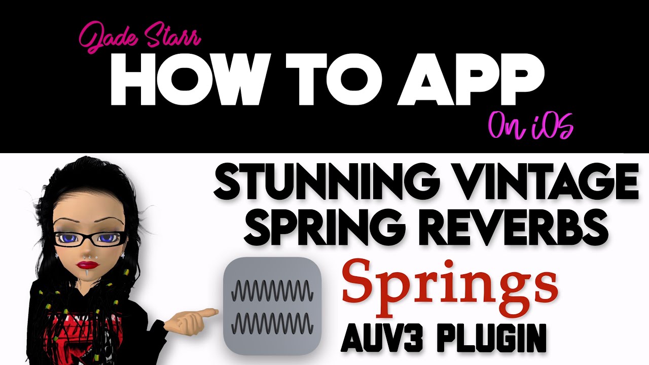 Stunning Vintage Spring Reverbs with Springs on iOS - How To App on iOS ...
