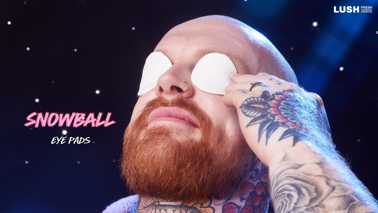 Snowball Eye Pads : LUSH Christmas 2023 - YouTube