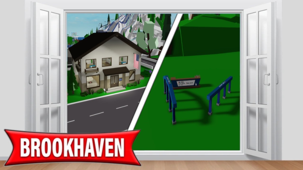 New Olympic Games House And Props In Brookhaven RP - YouTube