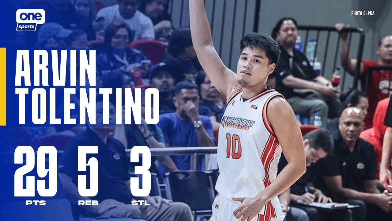 Arvin Tolentino POWERS THROUGH with 29 PTS vs Ginebra | PBA SEASON 49 ...