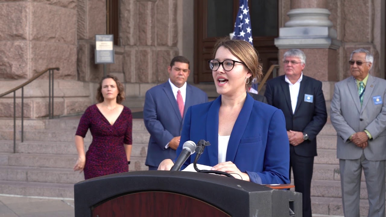 Michelle Welch of the Laura and John Arnold Foundation announces launch ...