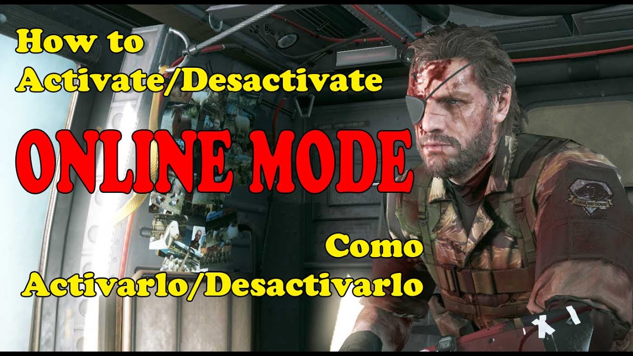 How to activate/disactivate Online Mode (ENGLISH AND SPANISH) - YouTube