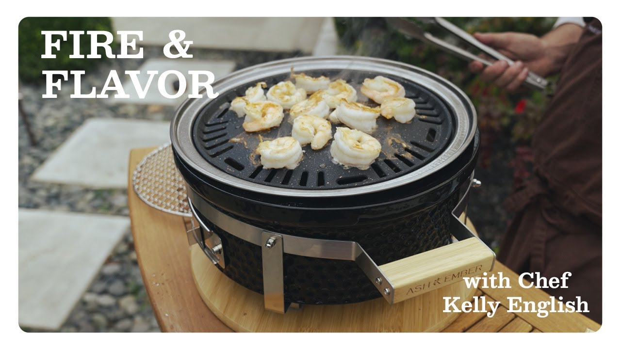 Fire & Flavor with Chef Kelly English | 14" Tabletop Hibachi Grill ...