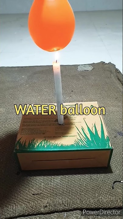 🎈normal balloonand water balloon experiment #scienceexperiment # ...