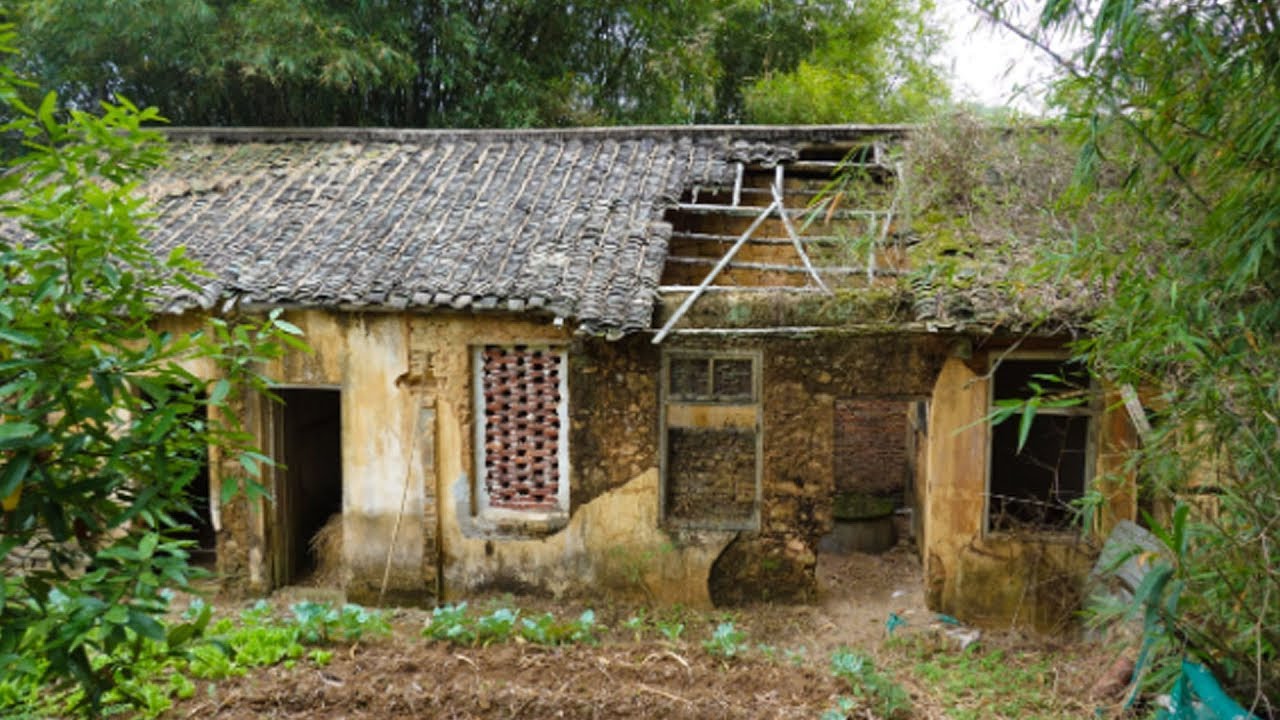 Leaving City ~ Talented Girl Renovates Her Mother's 100-Year-Old House ...