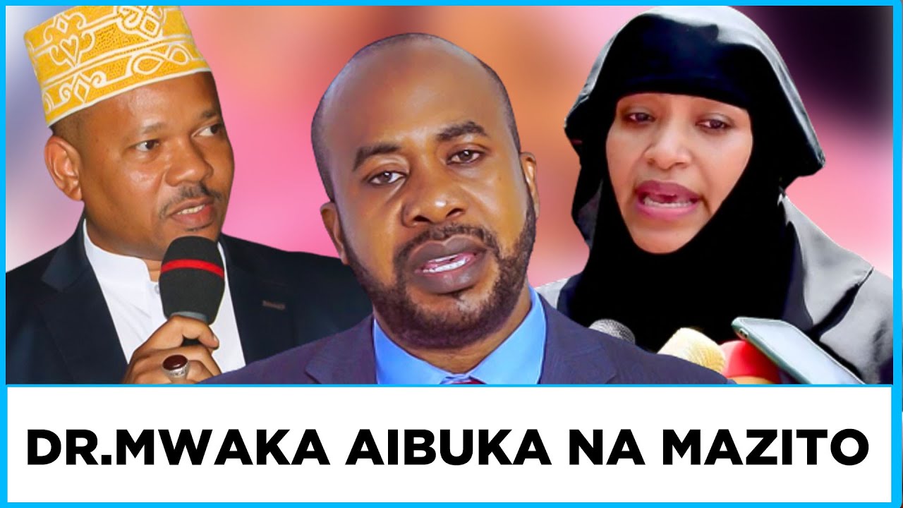 🔴#LIVE:MAZITO YAIBUKA! NDOA YA DR. MWAKA KUVUNJIKA-"DR MWAKA AJILIPUA ...