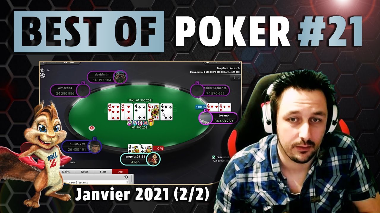 Best Of Poker #21 Janvier 2021 (2/2) - YouTube