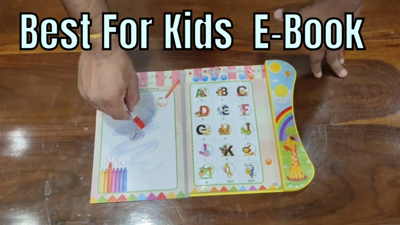 Digital E Book for Kids - Interactive Children Musical Electronic ...