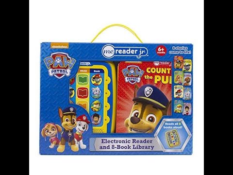 Nickelodeon PAW Patrol - Electronic Me Reader Jr. 8 Sound Book Library ...