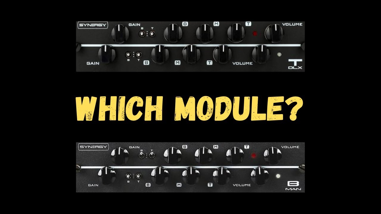 TDLX v BMan - Which Synergy Module Is Right For You? - YouTube