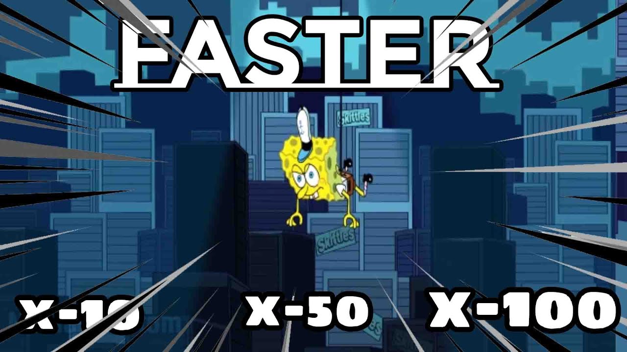 Skittles Meme Spongebob faster Meme Mentom - YouTube