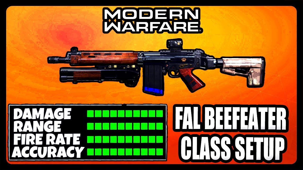 NEW OVERPOWERED FAL "BEEFEATER" CLASS SETUP IN MODERN WARFARE! BEST FAL ...