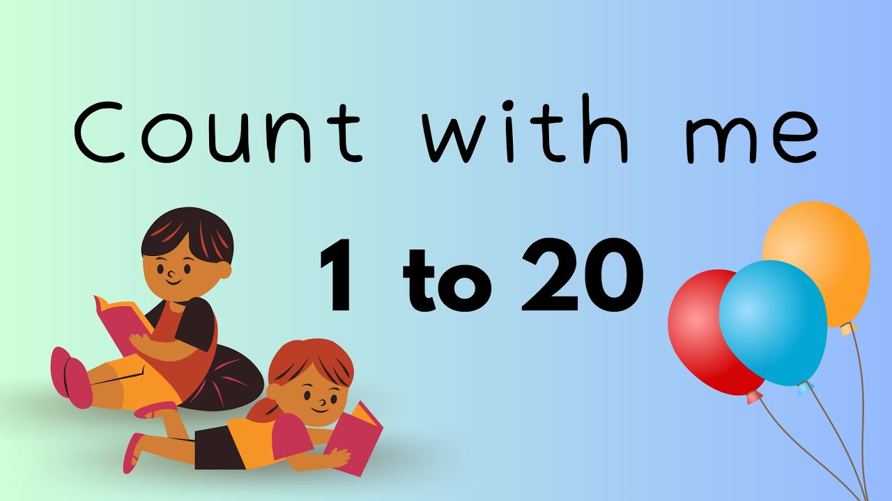Counting from 1 to 20 | Kids Learning - YouTube