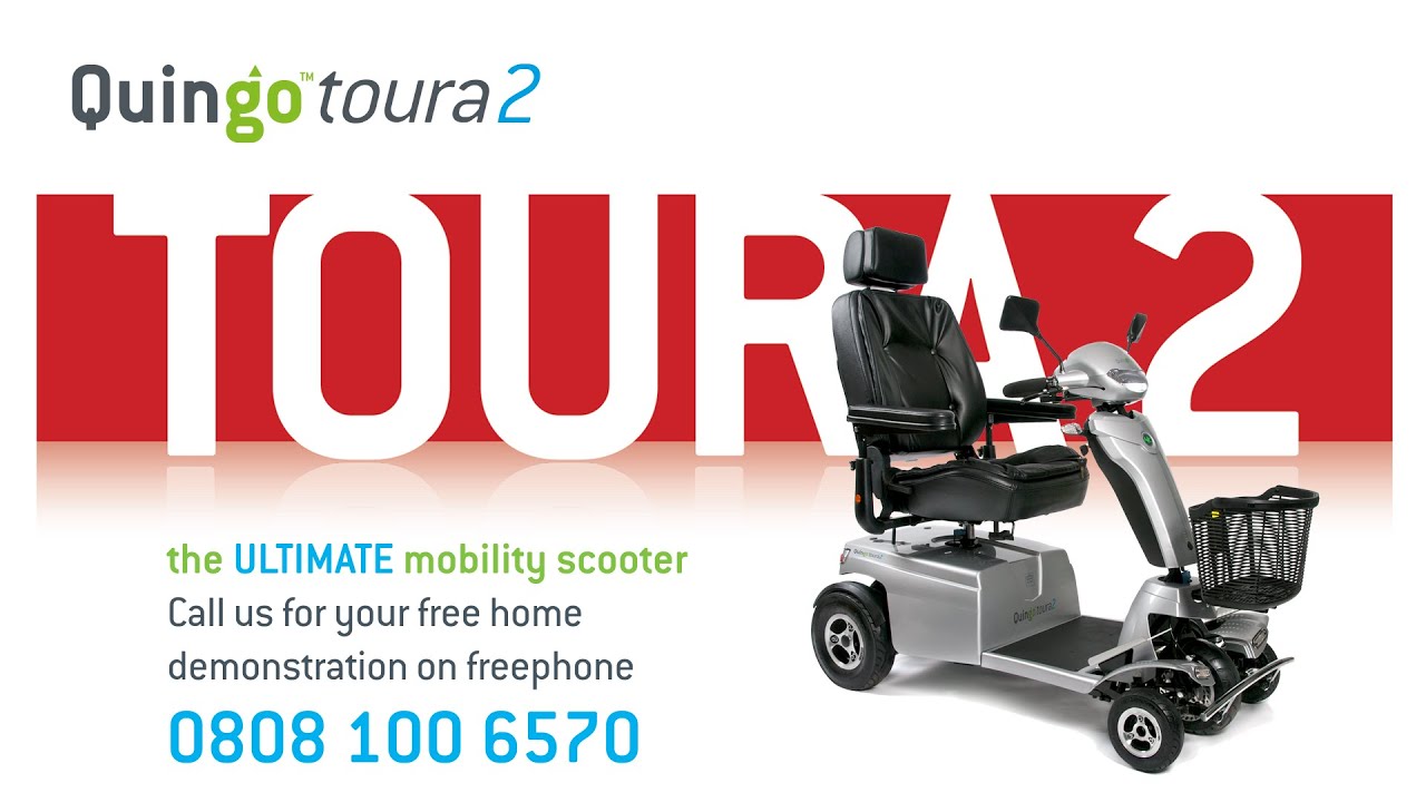 Quingo Toura 2 - The Ultimate Mobility Scooter - YouTube