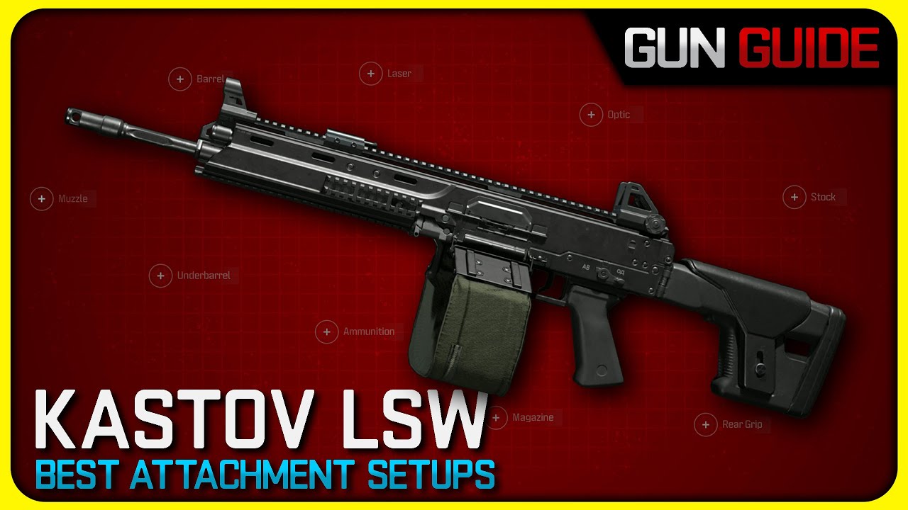 The Kastov LSW is a Tac Stance Monster! | (Stat's & Best Attachment ...