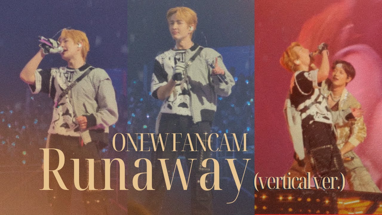 ONEW(온유) FOCUS | Runaway | 240526 SHINee illumination Encore Concert ...