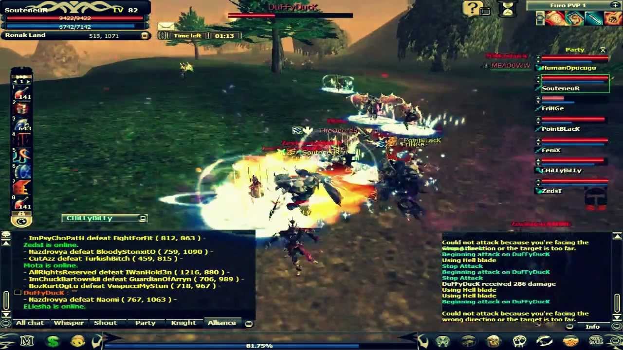 Knıght Online Euro Pvp ZevkineGaming Pk & Ws Movie 1. Part - YouTube