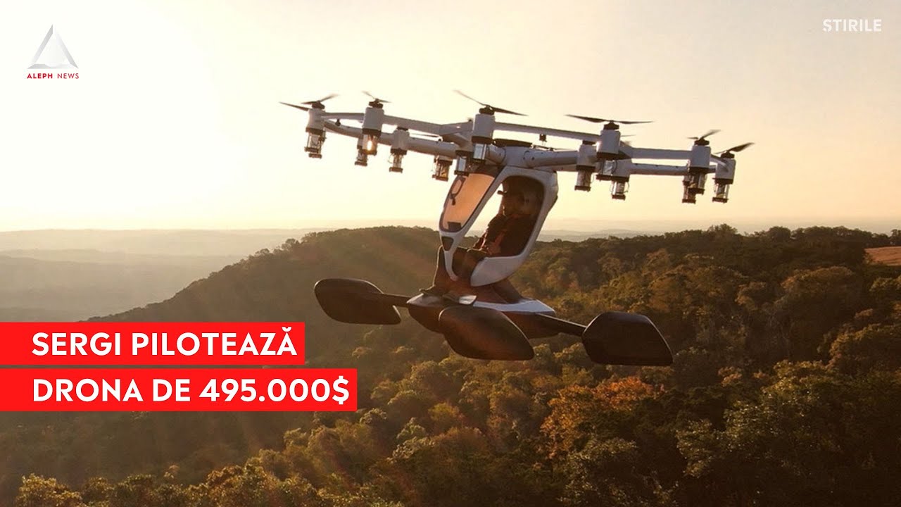 ȘTII: Oricine poate pilota drona Hexa Lift - YouTube