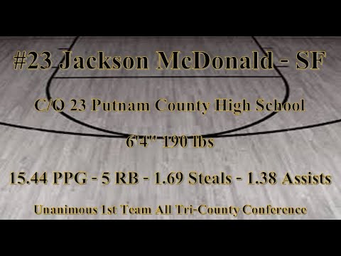 Jackson McDonald Highlights - YouTube