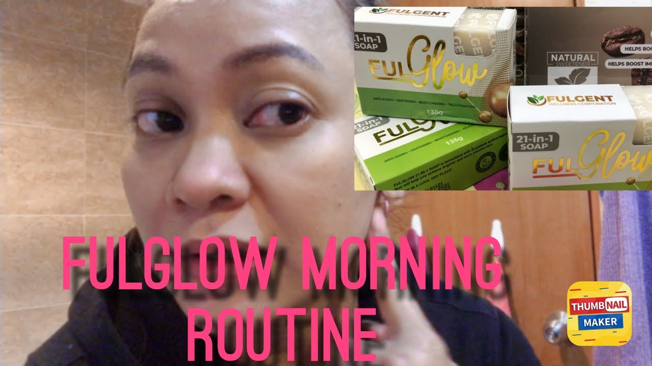 Morning routine with fulglow soap #fulgent #ofwhk #ofwhongkong # ...