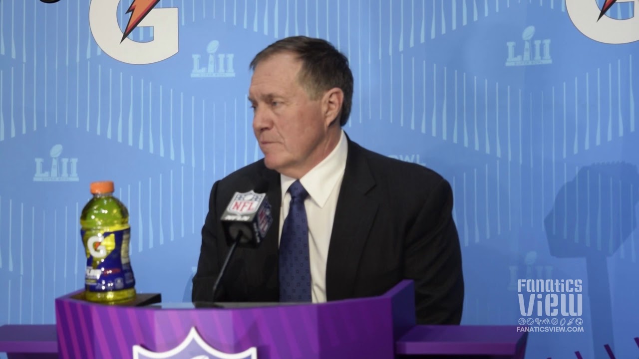 Bill Belichick talks Bill Parcells, Nick Foles, playing Squash & more ...