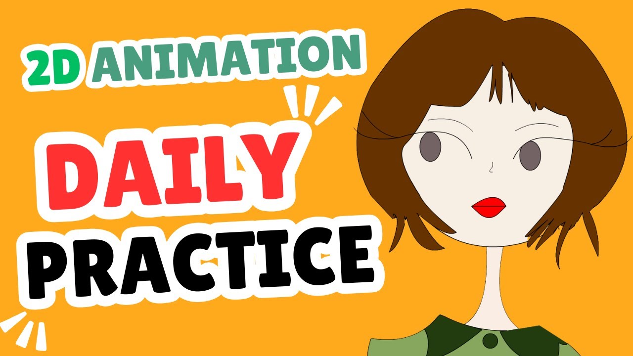 "My Hair Flip Animation Practice | Beginner's Journey" - YouTube